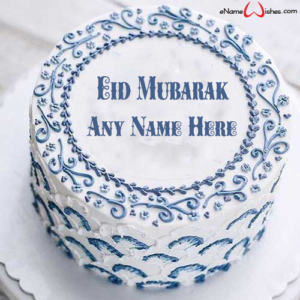 Cool Eid Name Cake - Name Birthday Cakes - Write Name on Cake Images