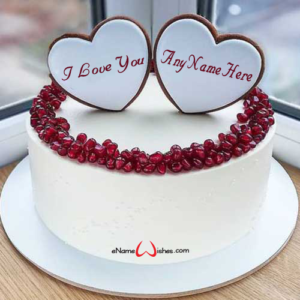 True Love Cake with Name Generator - Name Birthday Cakes - Write Name ...