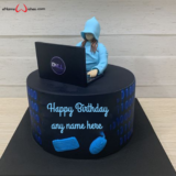 Birthday Cake for Engineer with Name - Name Birthday Cakes - Write Name ...