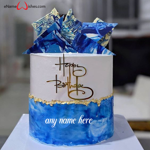Magical Birthday Cake with Name Editable Free - Best Wishes Birthday ...