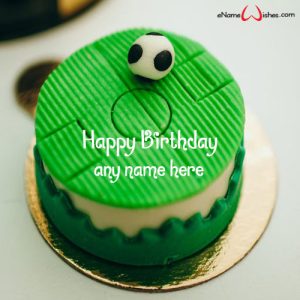 Fondant Birthday Cake with Name Edit - Name Birthday Cakes - Write Name ...