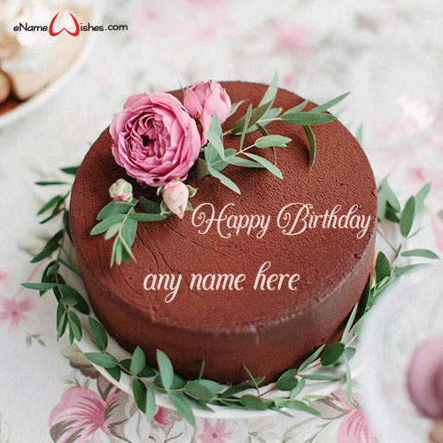 Create Custom Wishes Happy Birthday Cake Edit Name - Name Birthday ...