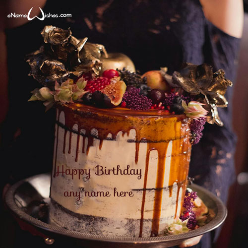 Custom Birthday Cake Online with Name Edit - Name Birthday Cakes ...