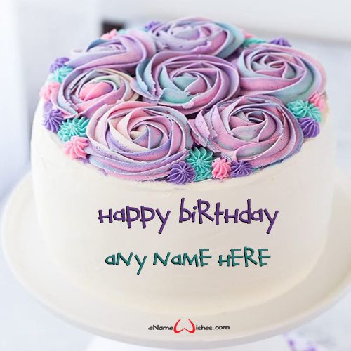 Customized Birthday Cake with Name - Name Birthday Cakes - Write Name ...
