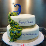 Happy Diwali Cake with Name Generator - Best Wishes Birthday Wishes ...