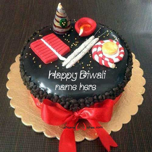 Diwali Cake with Name Editor Online - Best Wishes Birthday Wishes With Name