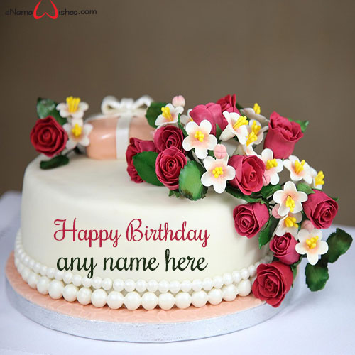 Fancy Birthday Cake Image with Name Create - Name Birthday Cakes ...