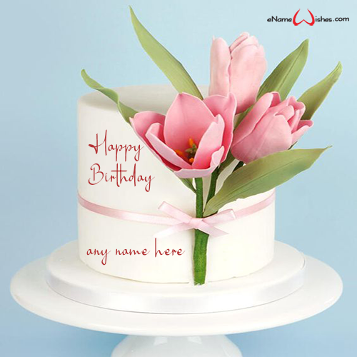 Free Editable Birthday Cake with Name - Name Birthday Cakes - Write ...