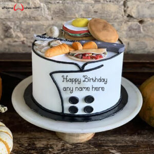 Hpbd Cake with Name edit for Girl - Best Wishes Birthday Wishes With Name