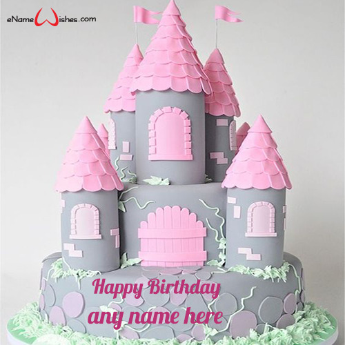 Birthday Cake with Name for Girl - Name Birthday Cakes - Write Name on ...