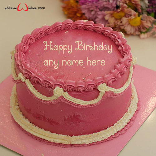 Happy Birthday Virtual Cake with Name Online Free - Name Birthday Cakes ...