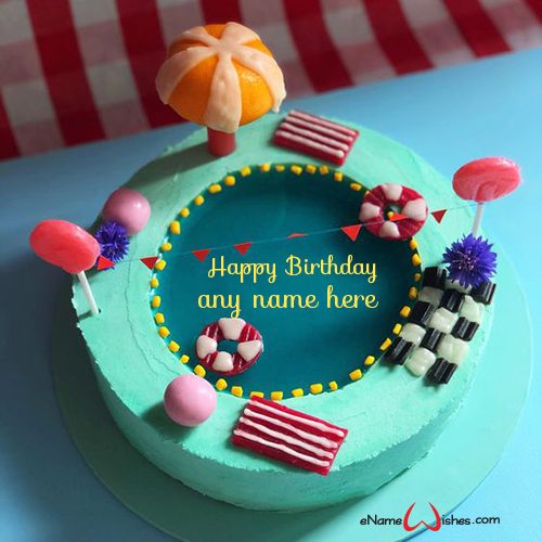 Image of Birthday Cake Image with Name - Name Birthday Cakes - Write ...