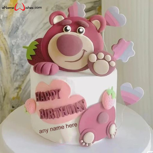 Best Design Cake for Girl Birthday with Name - Name Birthday Cakes ...
