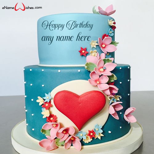 Best Birthday Greetings Name Cake - Name Birthday Cakes - Write Name on ...