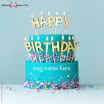 Create Stylish Name on Birthday Cake - Name Birthday Cakes - Write Name ...