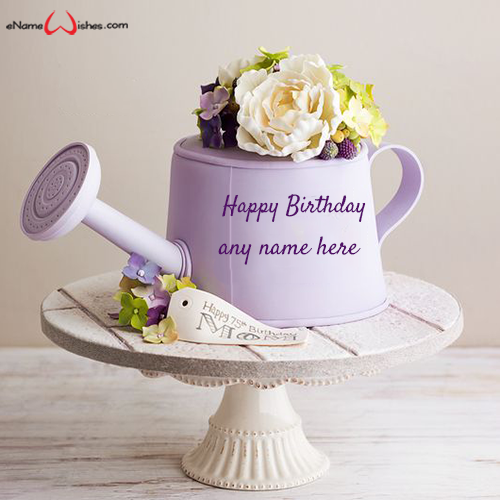 Unique Birthday Cake Design with Name - Name Birthday Cakes - Write ...