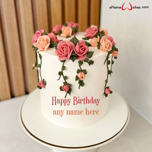 Name Birthday Cakes - Write Name on Cake Images