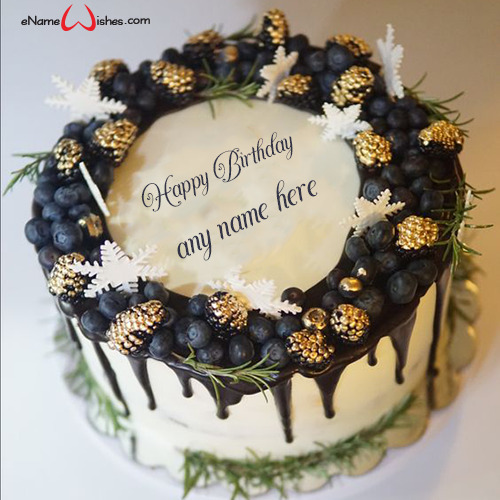 Lovely Birthday Cake with Name - Name Birthday Cakes - Write Name on ...