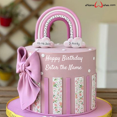 Happy Birthday Pretty Lady Cake